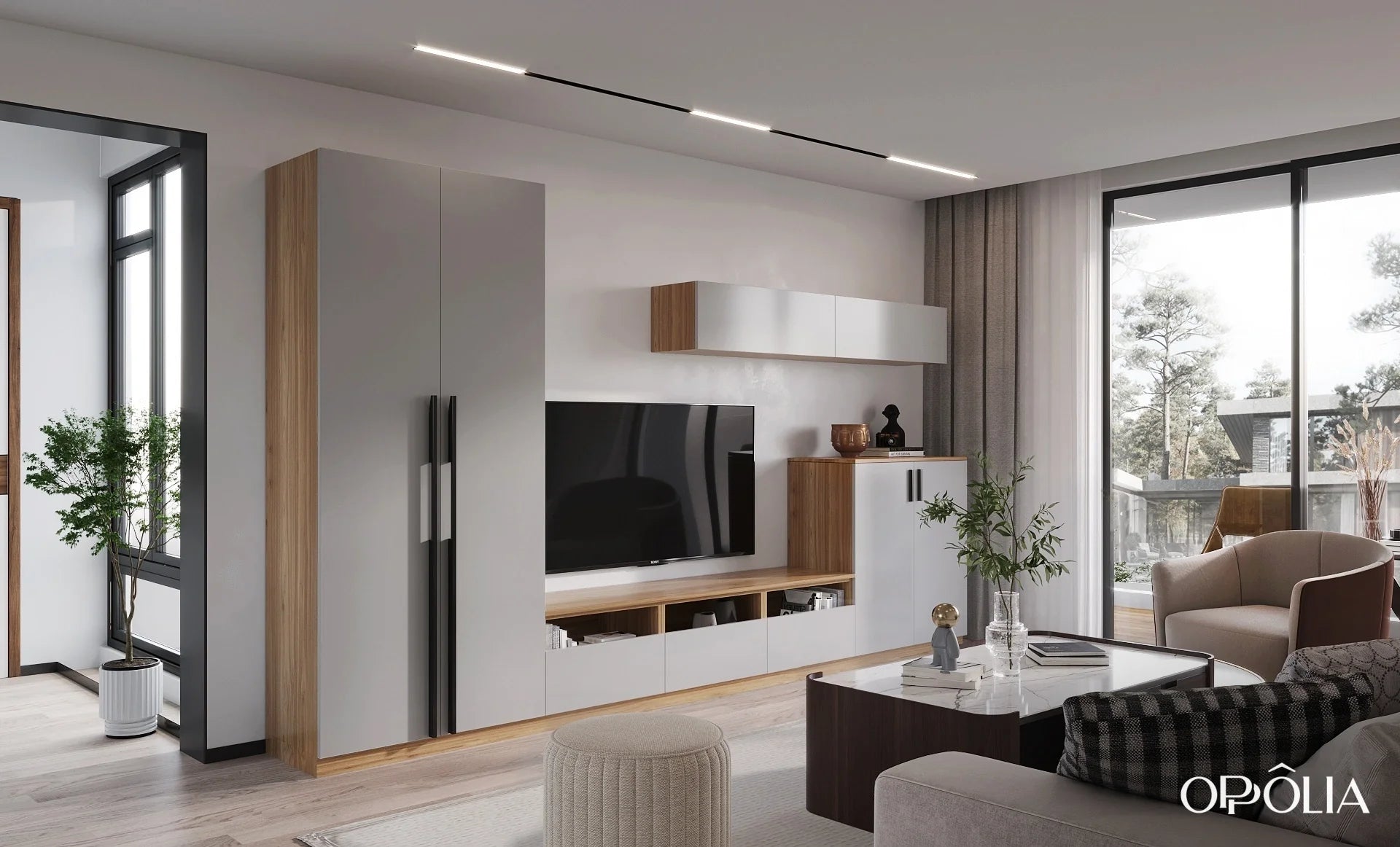 Modern White Whole House Solution Project – OPPOLIA SG